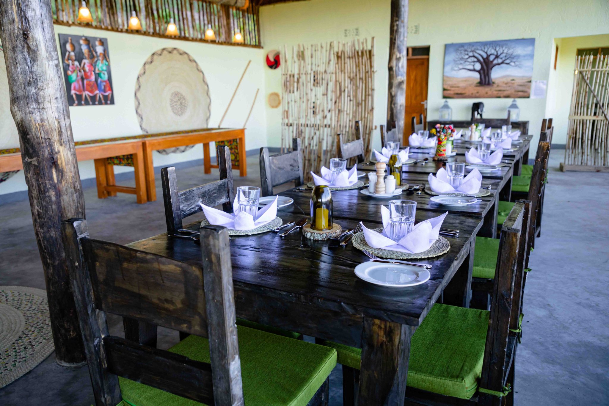 Home - Sangaiwe Mbuyu Tented Camp